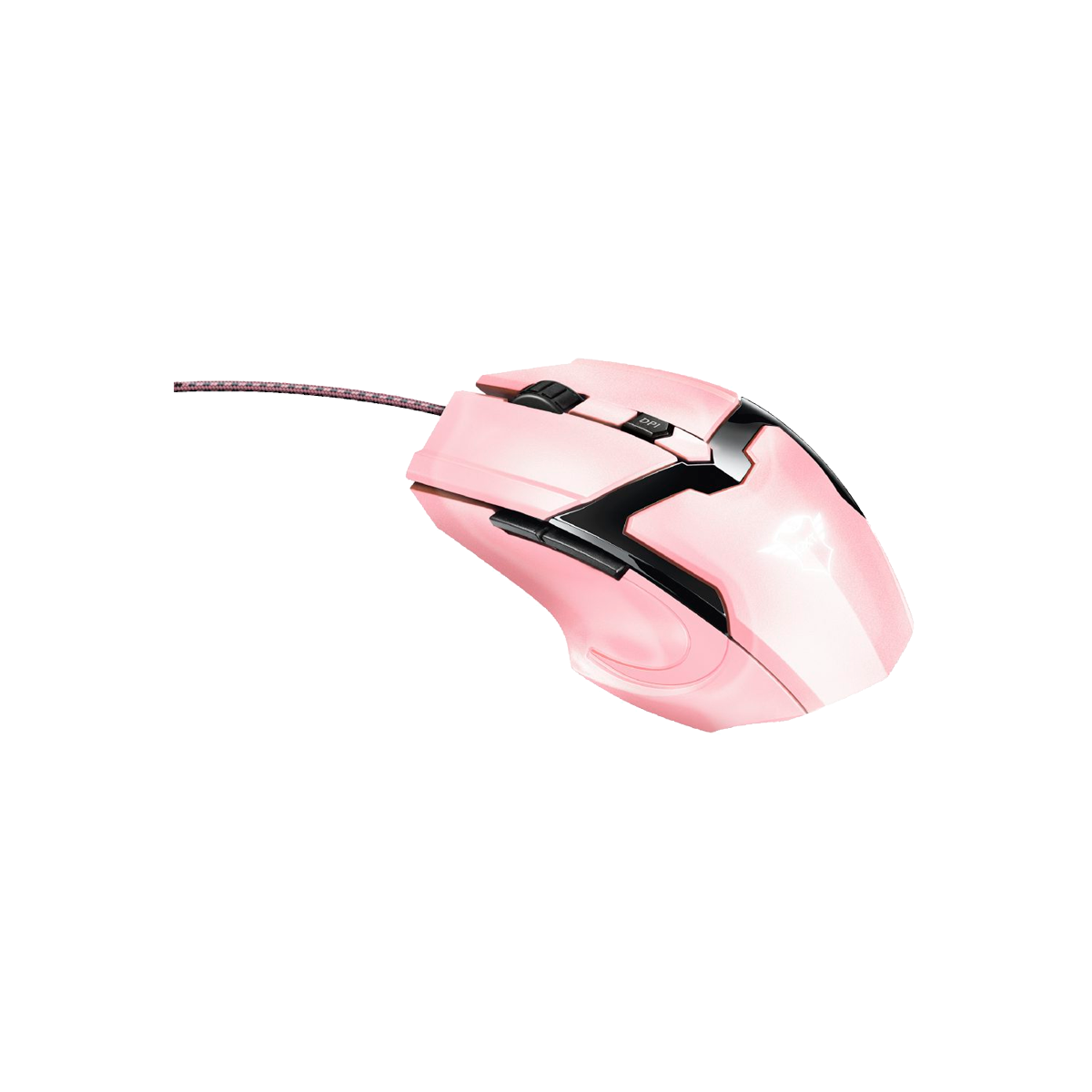 Mouse Trust GAMING 4800 DPI Color Rosado